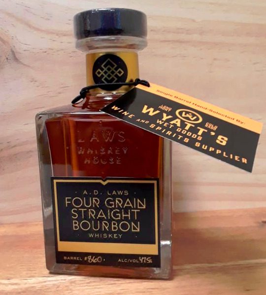 Laws Whiskey House Barrel Select Exclusive warms up Longmont - Wyatt's ...